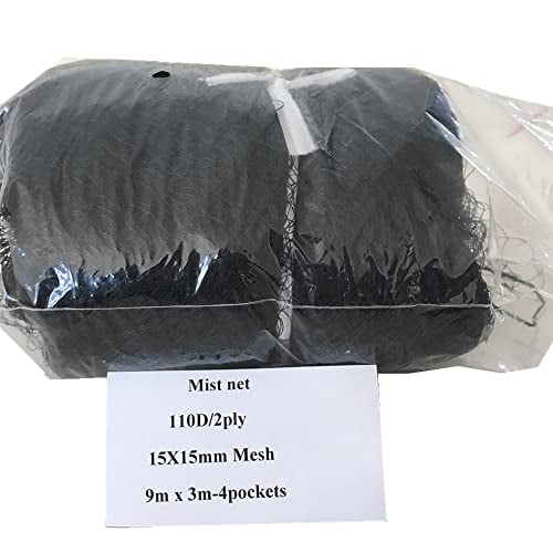 Deep Pockets Nylon 110/2D Wind System 15mm Mesh Size Bird Mist Net Bird ...