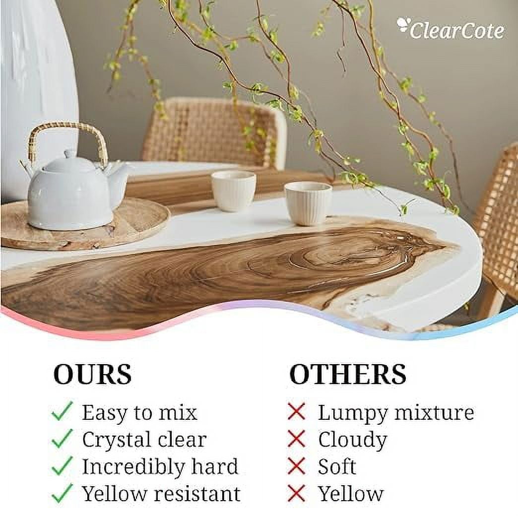 Deep Pour Casting Epoxy Resin Kit 1.5 Gallon/192oz High Gloss, High ...