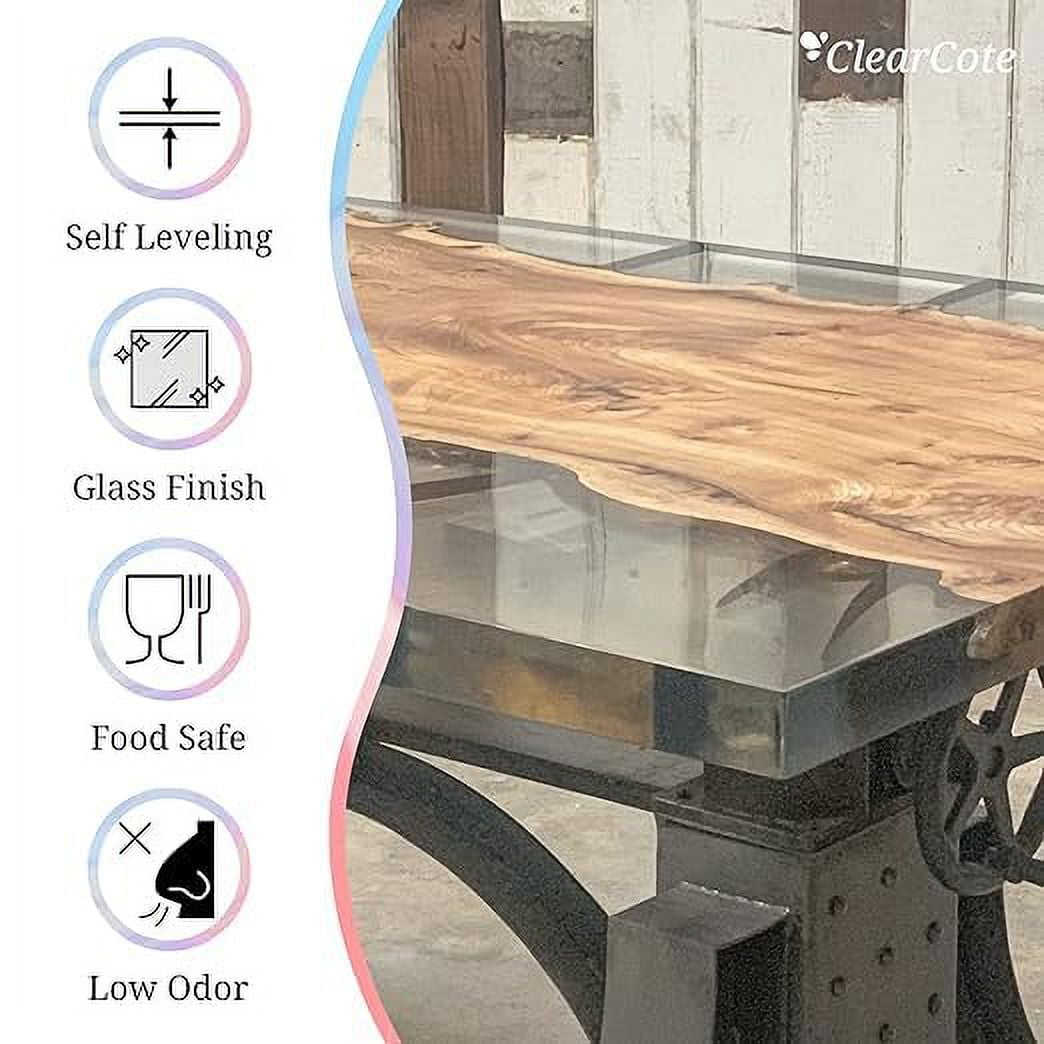 Deep Pour Casting Epoxy Resin Kit 1.5 Gallon/192oz High Gloss, High ...