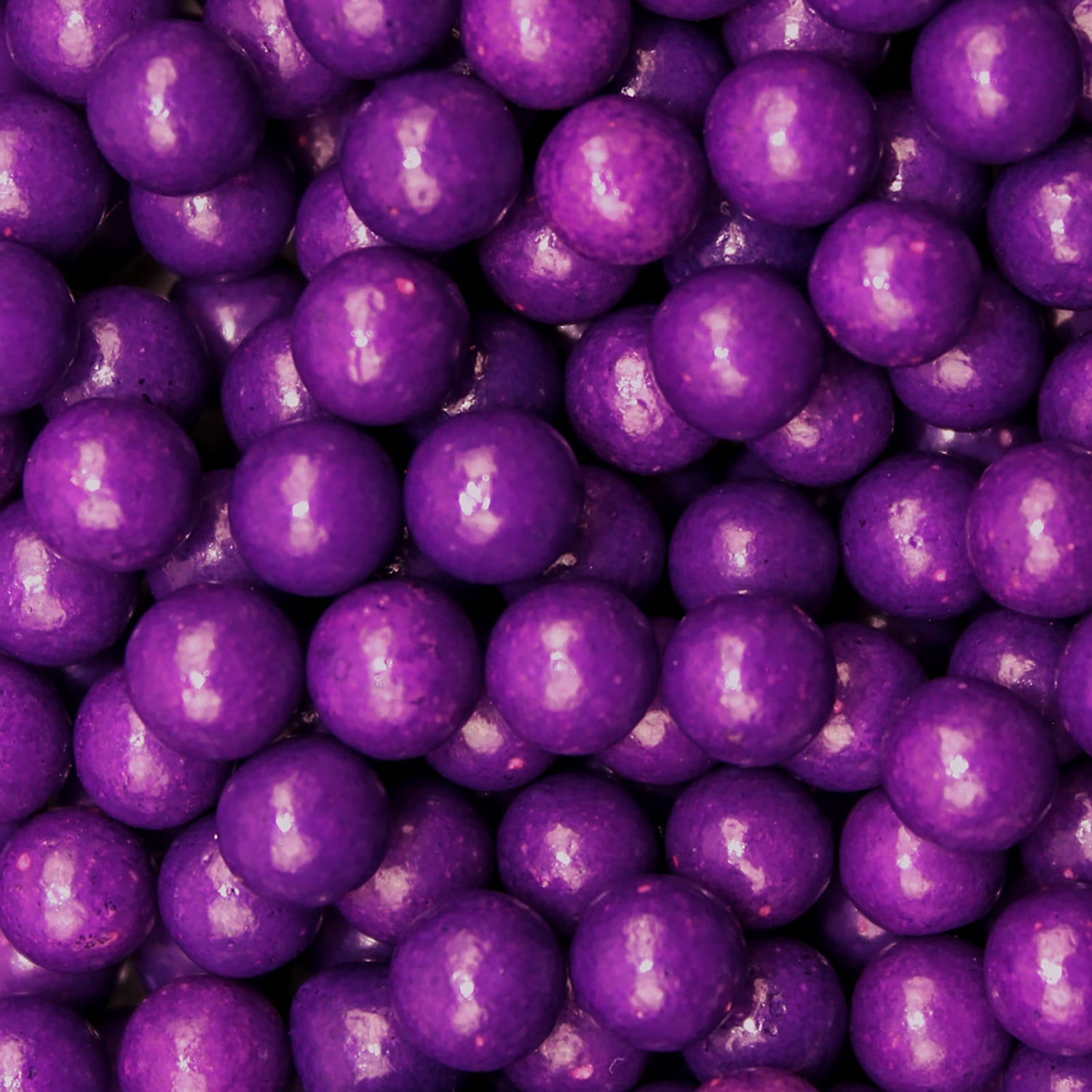 Deep Purple Edible 8mm Sprinkle Beads (1/2 cup) Candy Decor for Cakes ...