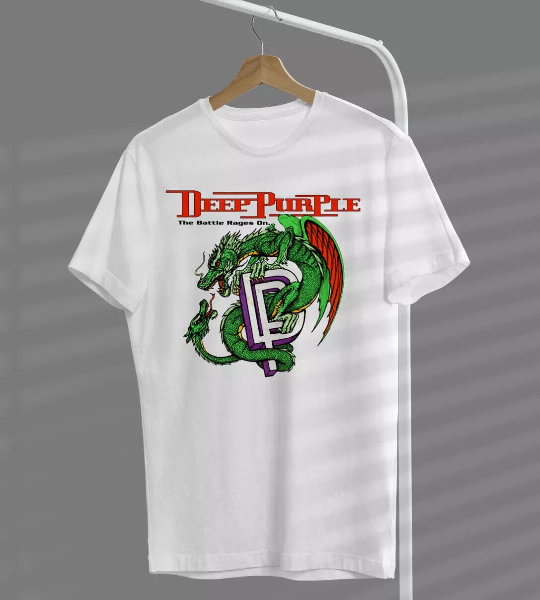 Deep Purple The Battle Ranges On T-shirt - Walmart.com