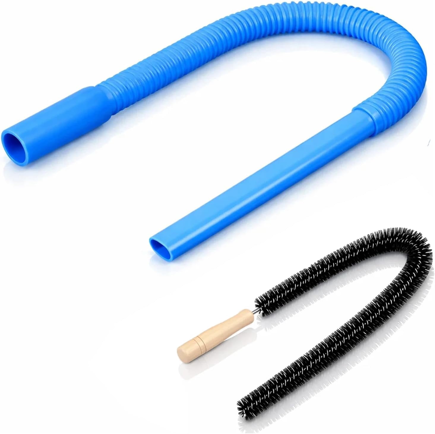 Deep Reach Dryer Vent Vacuum Kit, Flexible 33" Lint Suction Hose with ...