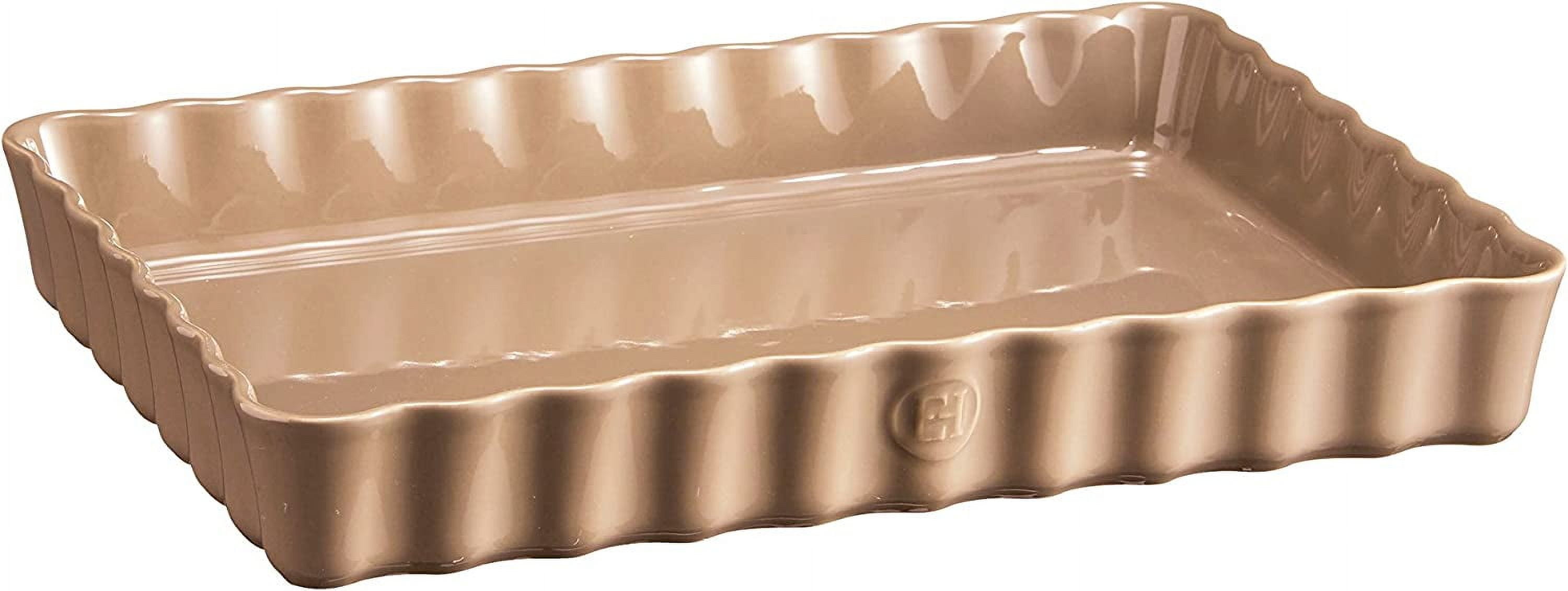 Deep Rectangle Tart Dish, 2 Quart, Oak - Walmart.com