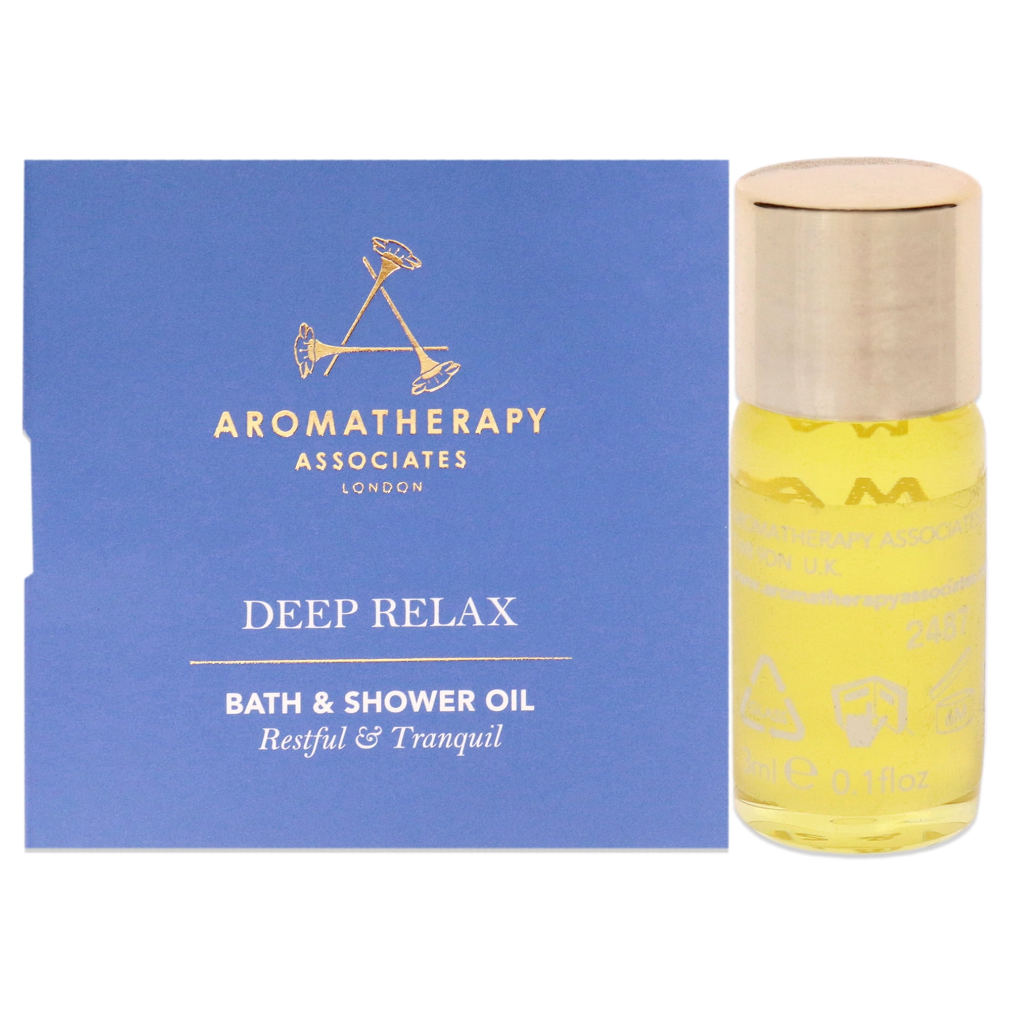 Deep Relax Bath And Shower Oil by Aromatherapy Associates for Unisex ...