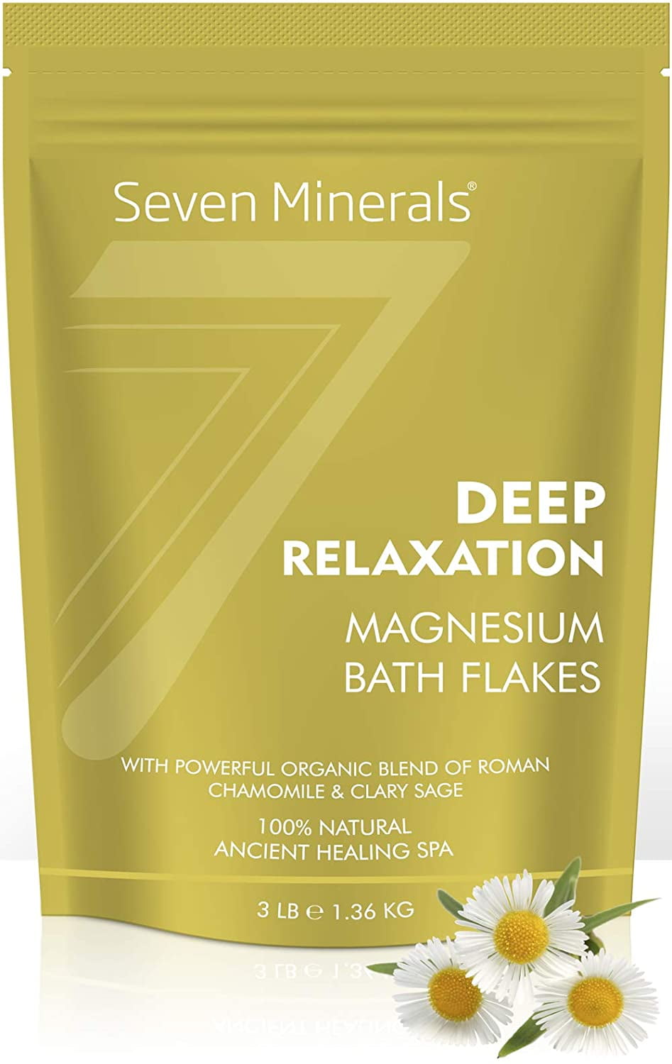 Deep Relaxation Magnesium Chloride Flakes 3lb ? Absorbs Better Than ...