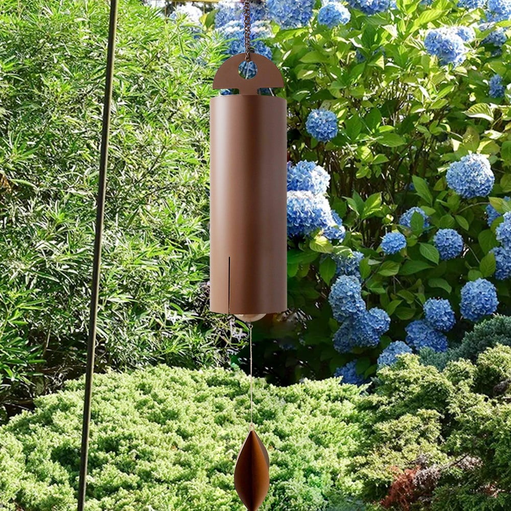 Deep Resonance Serenity Bell Large Wind Chimes for Outside Garden Bells ...