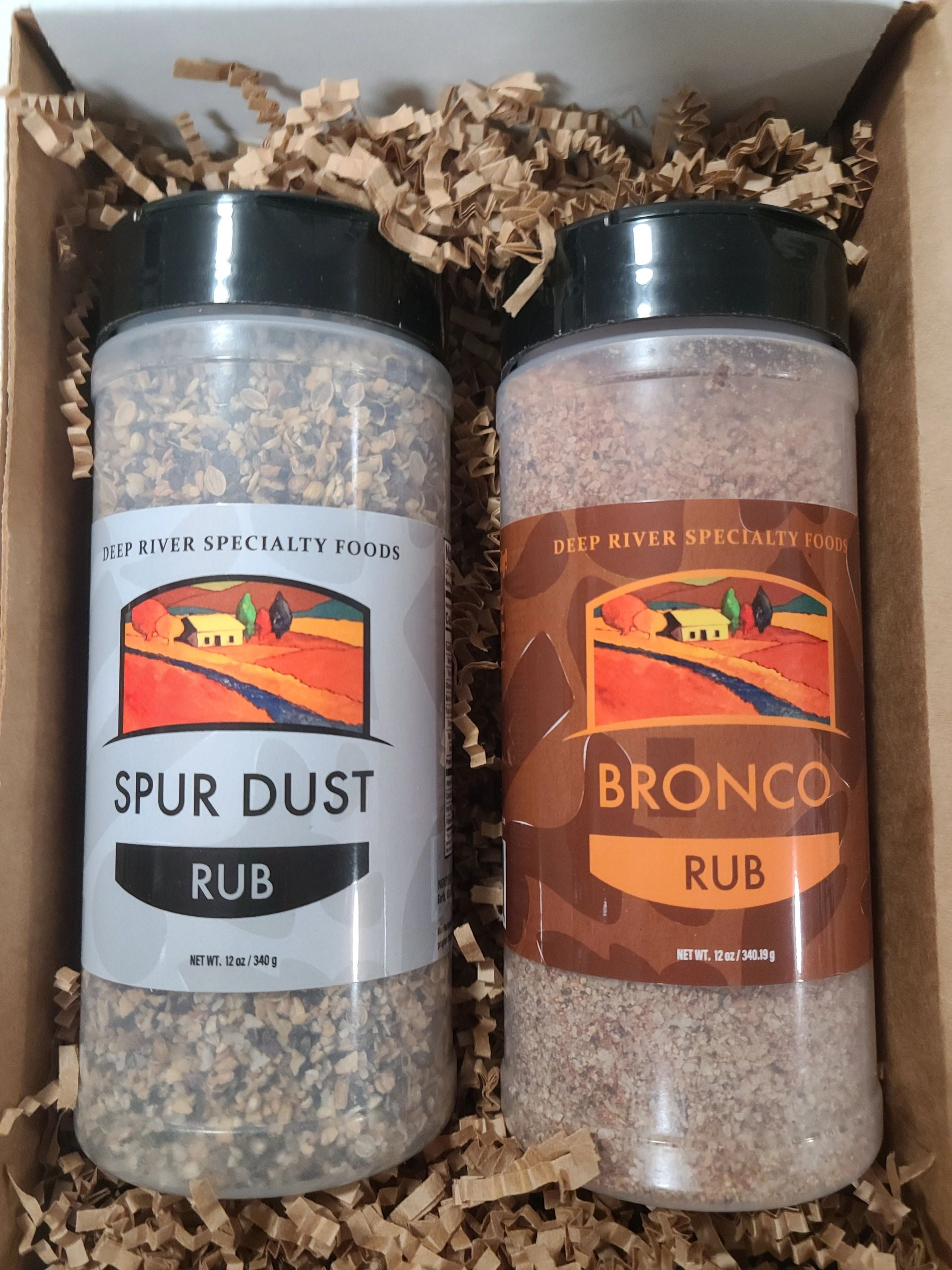 Deep River Specialty Foods 2-Pack Large Rub Box - Walmart.com