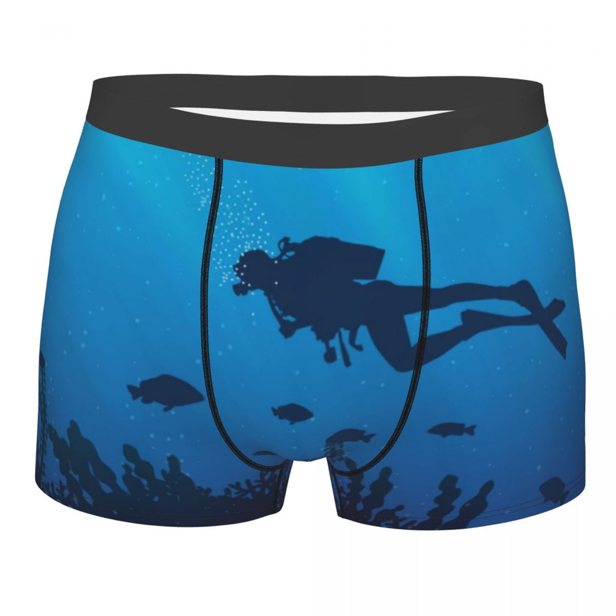 Deep Sea Caveran Diver Underwear Men Sexy Printed Custom Dive Explore ...