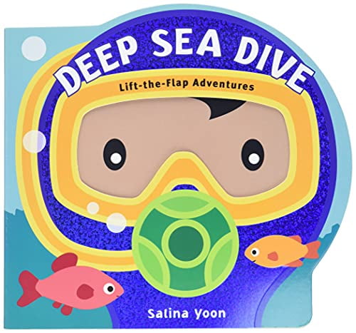 Pre-Owned Deep Sea Dive Lift-the-Flap Adventures Board Book Salina Yoon ...