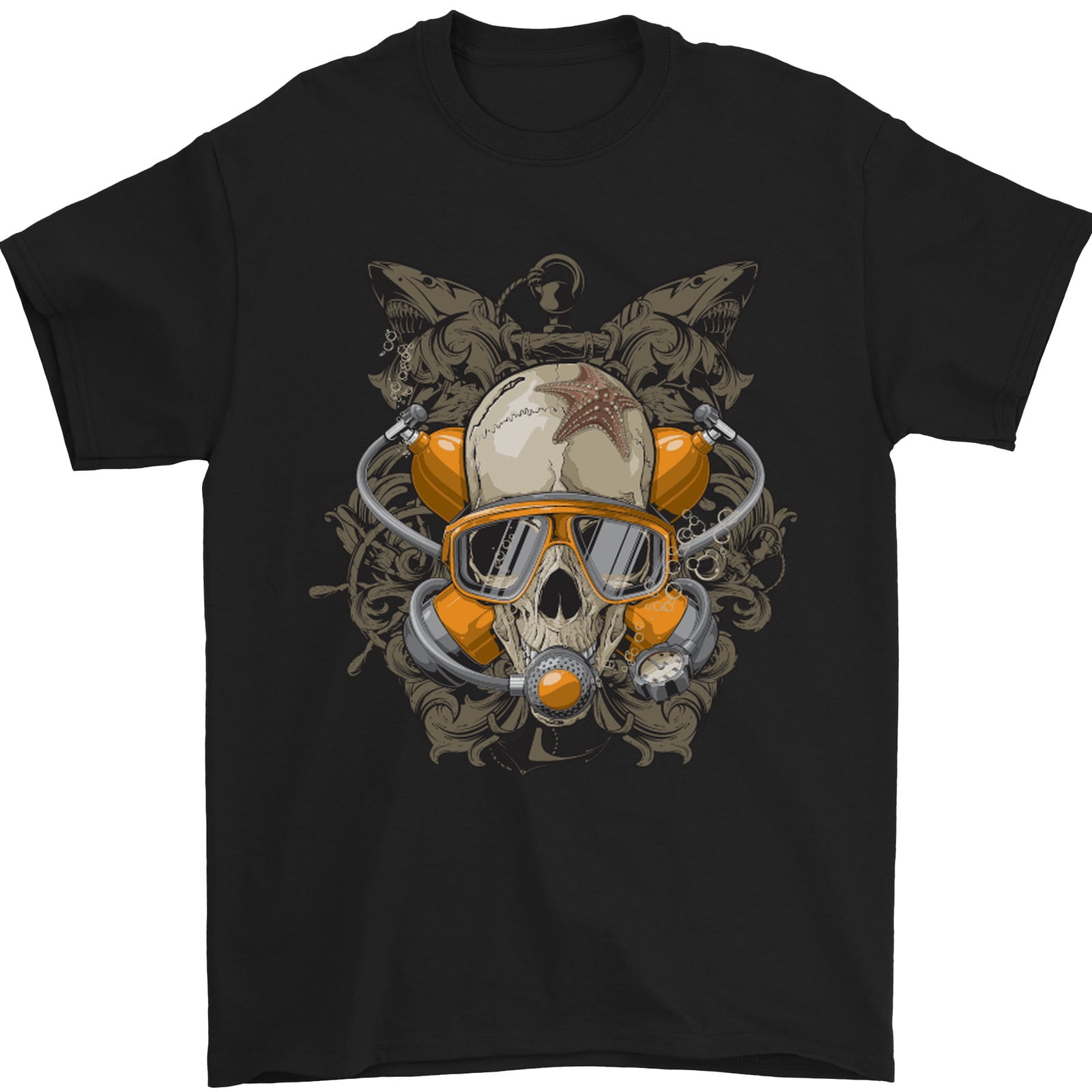 Deep Sea Diver Spirit Shirt - Underwater Explorer Graphic - Walmart.com