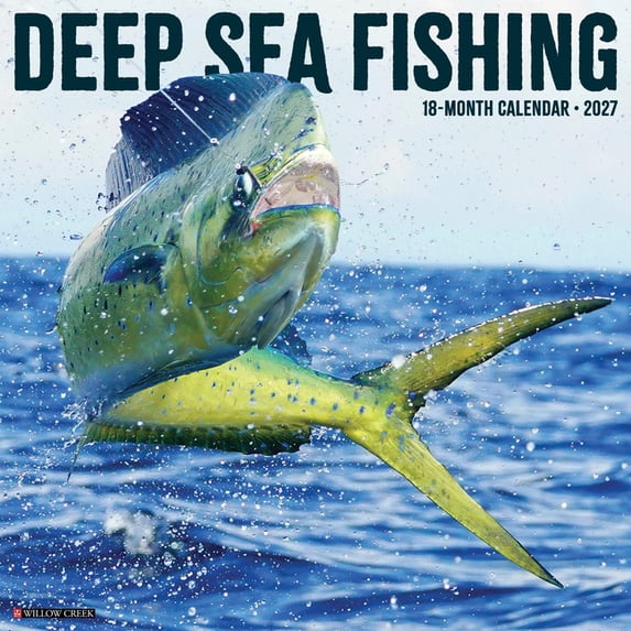 Deep Sea Fishing 2027 12 X 12 Wall Calendar, (Paperback) - Walmart.com