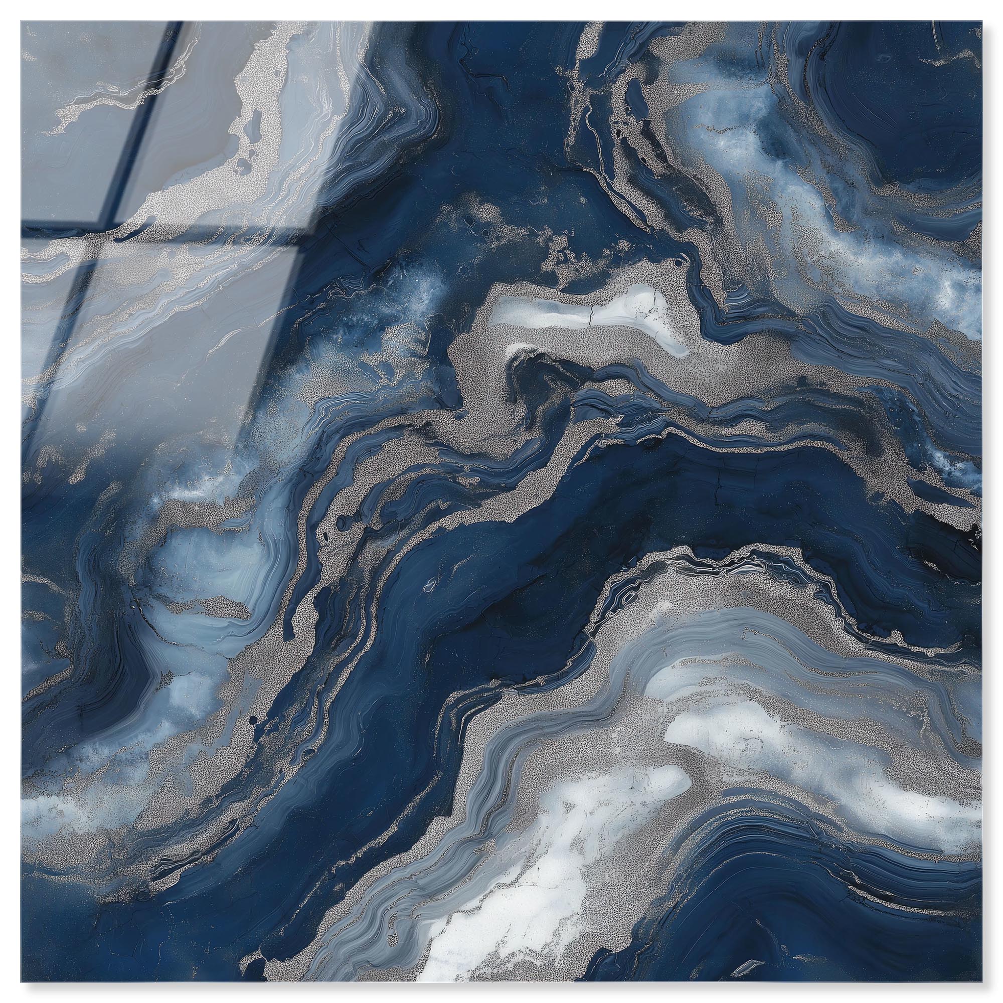 Deep Sea Geode I Acrylic Geode Wall Art by Art Remedy, Ready to Hang ...