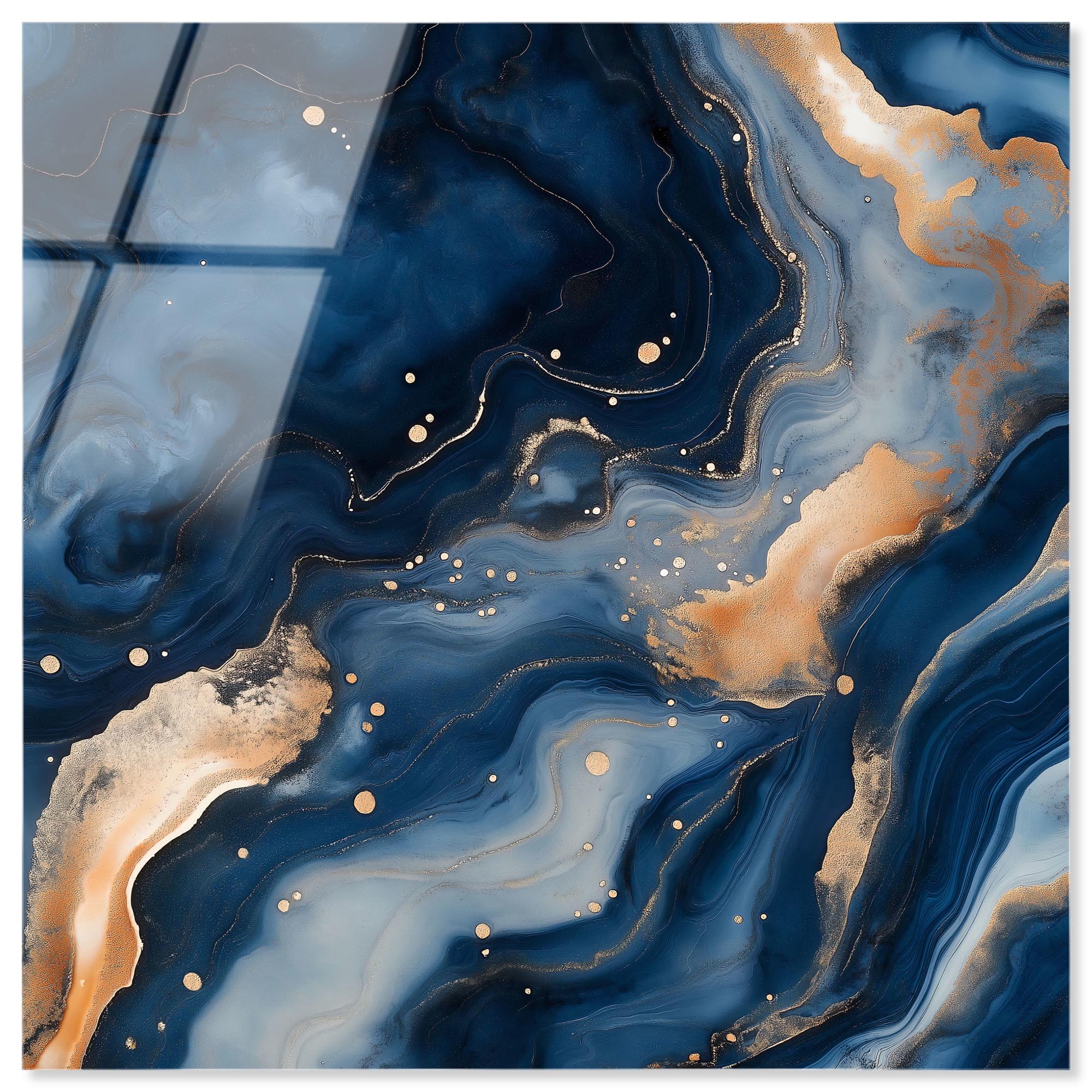 Deep Sea Geode III Acrylic Geode Wall Art by Art Remedy, Ready to Hang ...