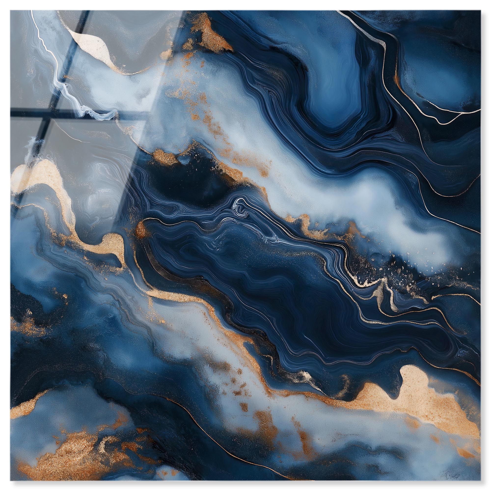 Deep Sea Geode IV Acrylic Geode Wall Art by Art Remedy, Ready to Hang ...
