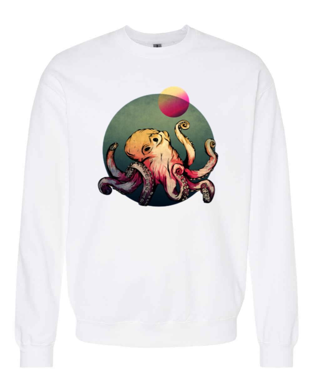 Deep Sea Octopus Ocean Creature Unisex Sweatshirt Marine Life up to 5XL ...