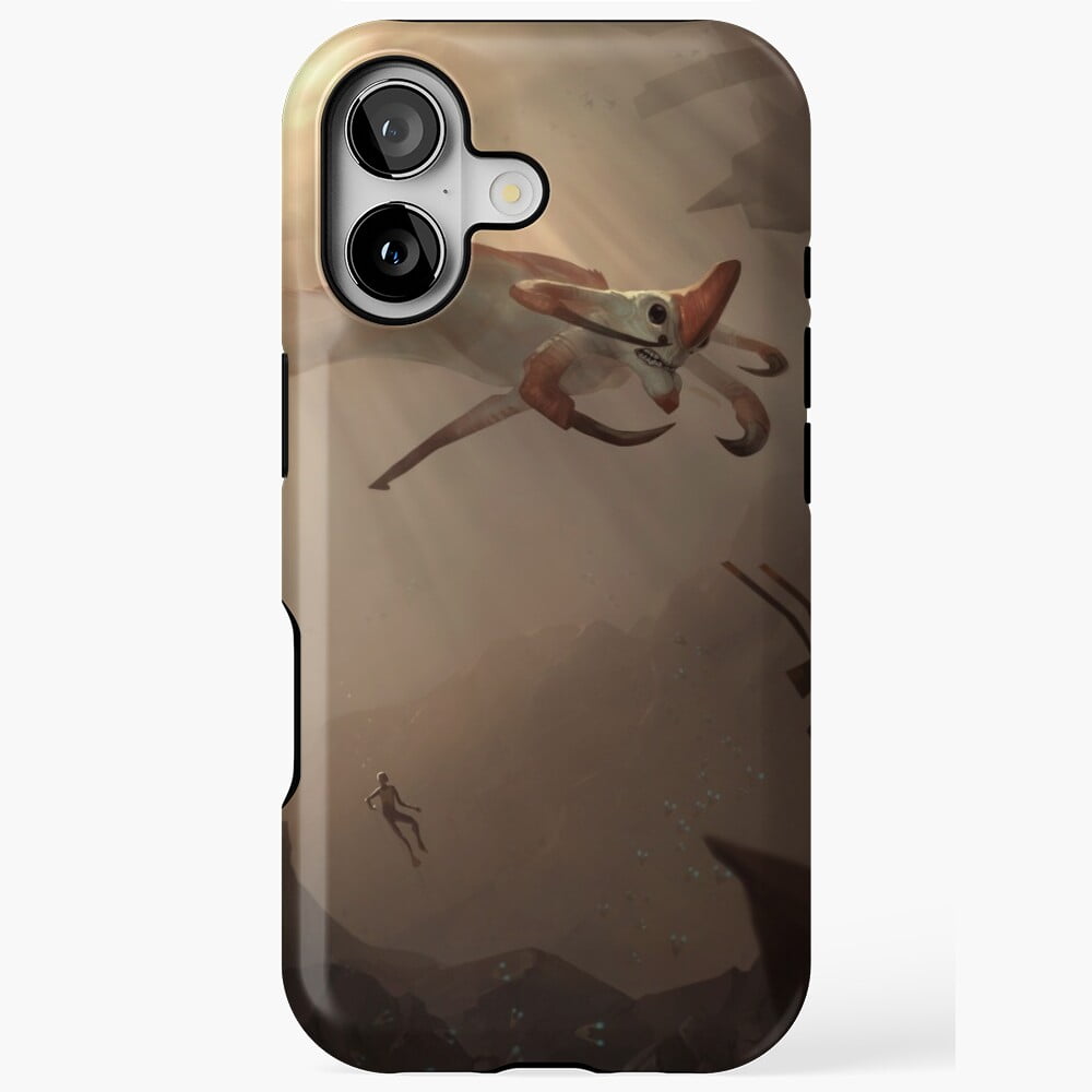 Deep Sea Reaper Creature Universal Phone Case for iPhone 11–17 Pro Max ...