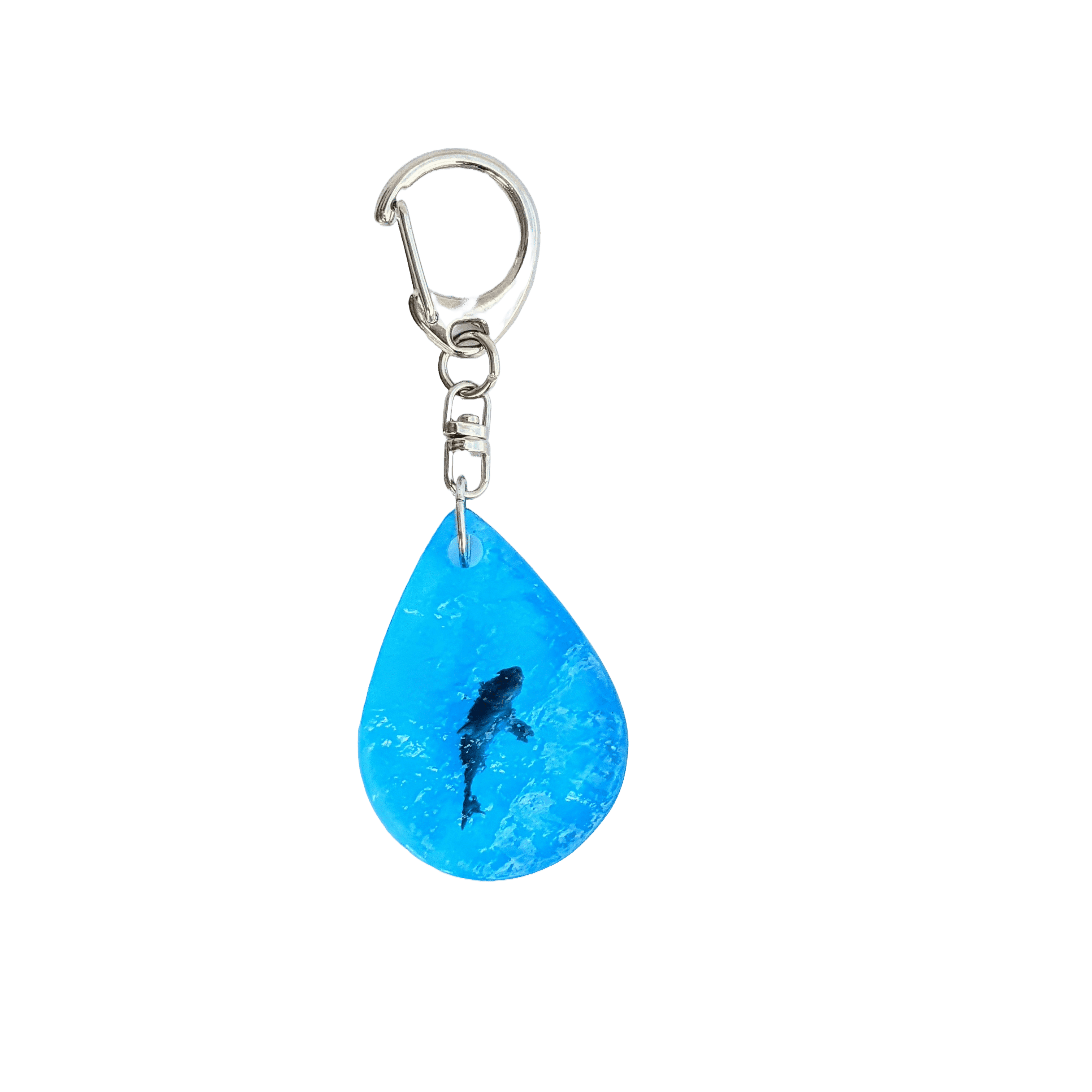 Deep Sea Resin Keychain with Stingray, Hammerhead Shark, Sea Turtle ...