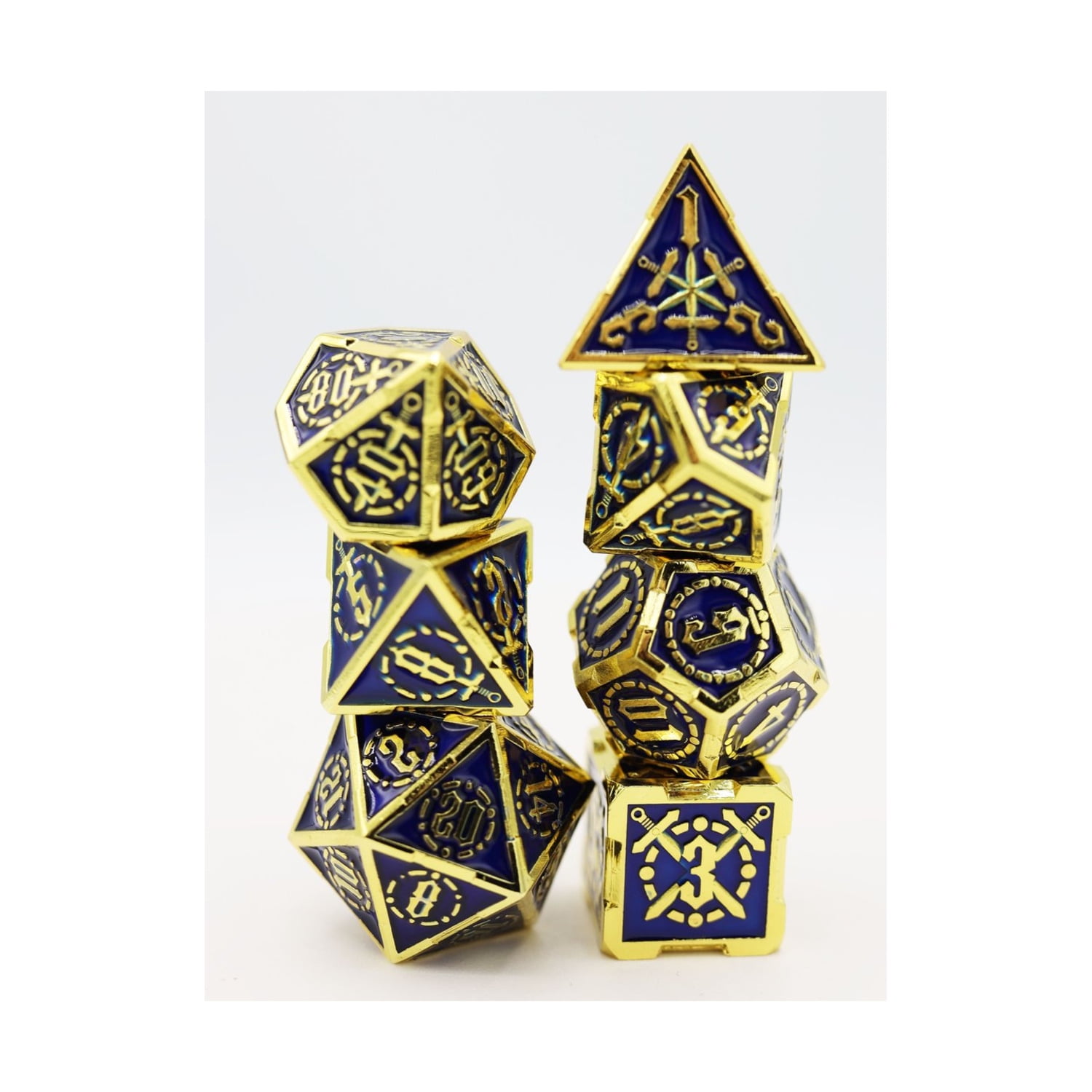 Deep Sea Sword RPG Metal Dice Set - Walmart.com