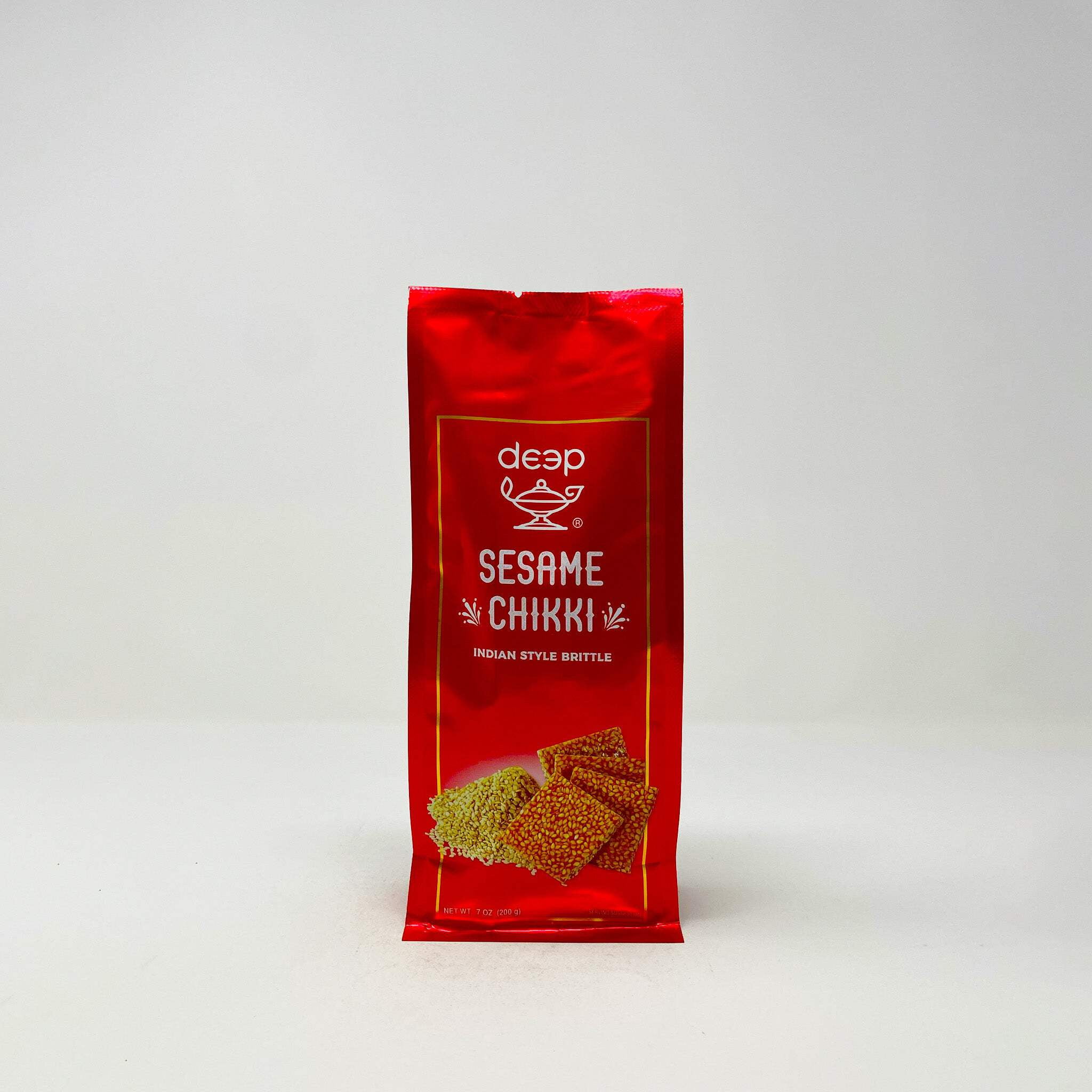 DEEP Sesame Chikki 200g, Crunchy Sweet Sesame Brittle, Made with ...