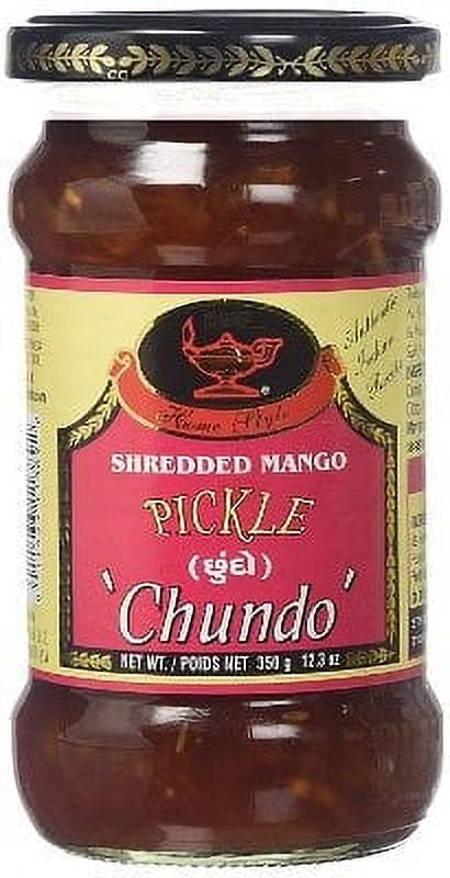 Deep Shredded Mango Pickle (Chundo) 12.3 oz jar - Walmart.com