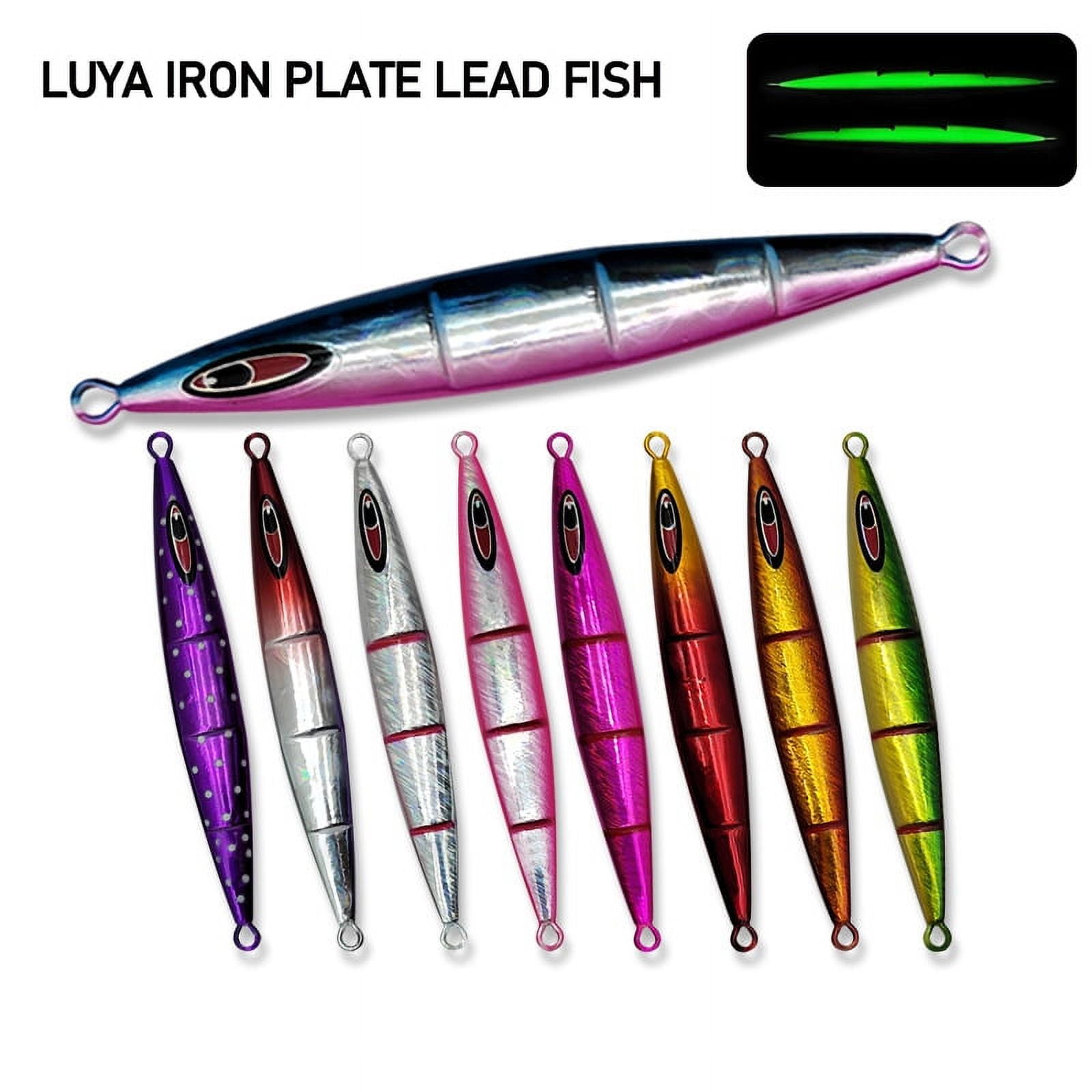 Deep Sinking Jigging Fishing Lure Buffalo Slow Pitch Vertical Slab Jig ...