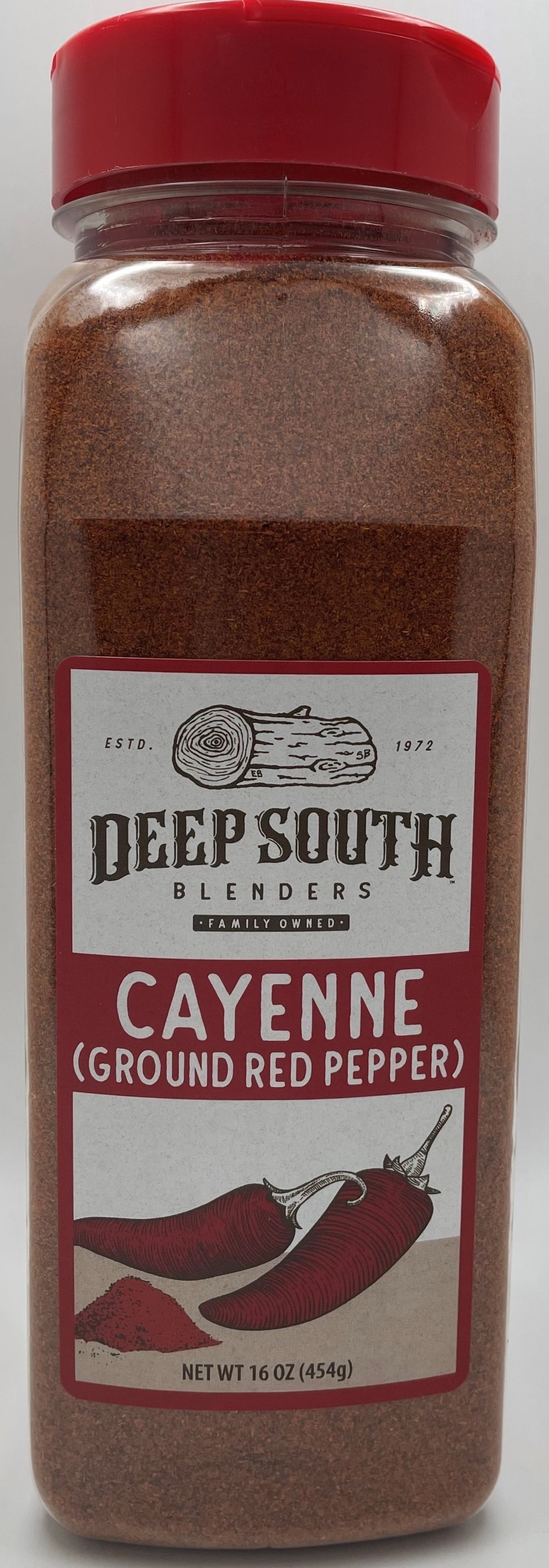 Deep South Fresh Ground Red Pepper in16 oz with no MSG - Walmart.com