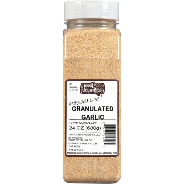 Deep South Granulated Garlic 24 oz - Walmart.com