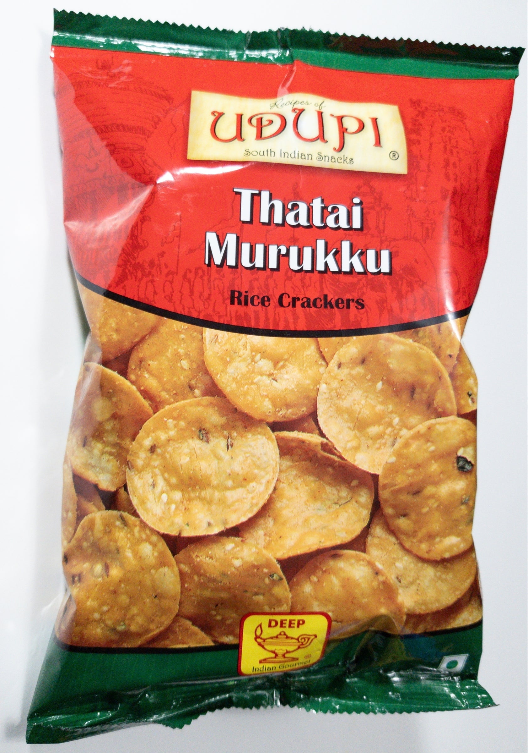 Deep South India Thatai Murukku 7 oz bag - Walmart.com