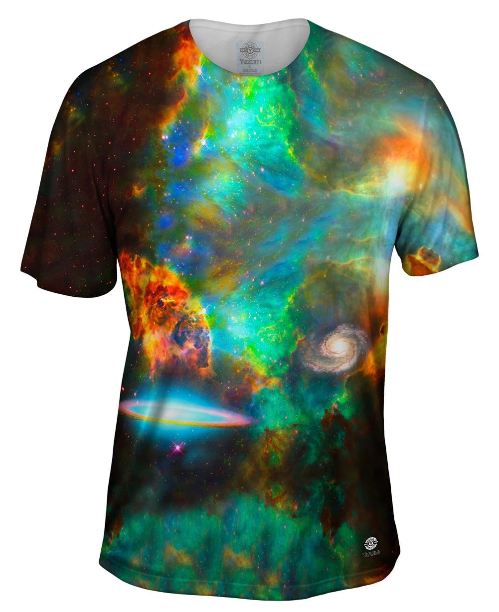 Deep Space Galaxy Mens T-Shirt All Over Print - Walmart.com