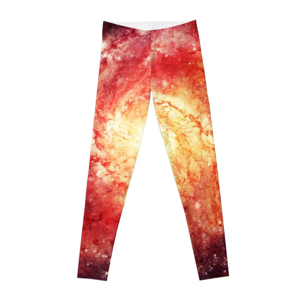 Deep Space Galaxy (Messier 101 Remix) Leggings Fitness's gym clothes ...