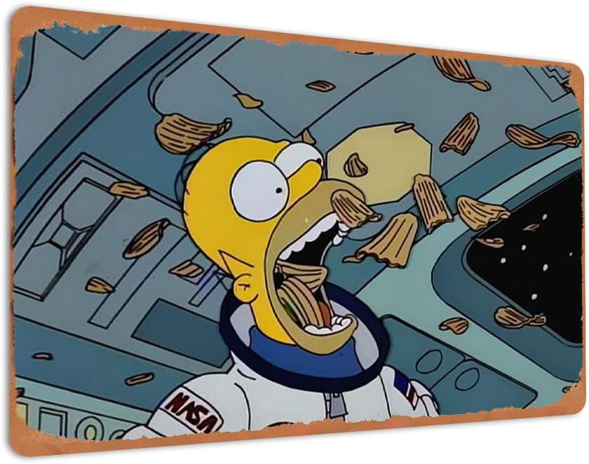 Deep Space Homer Simpson 5D Diamond Painting Kits for BeginnersThe ...