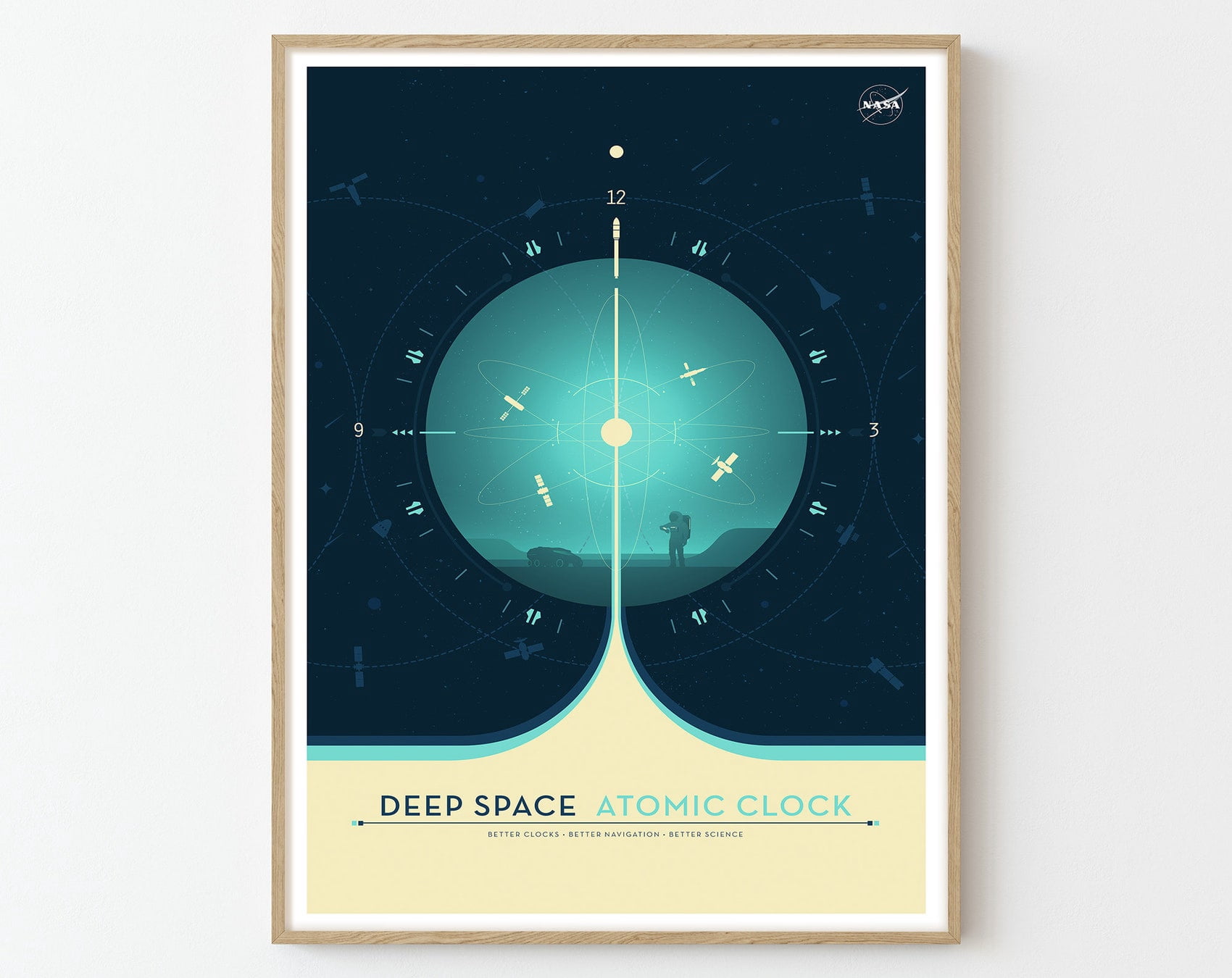 Deep Space NASA Space Travel Poster Print | Planet Wall Art | Home ...