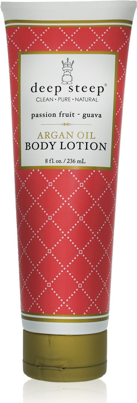Deep Steep Argan Oil Body Lotion, Passion Fruit Guava, 8 Oz - Walmart.com