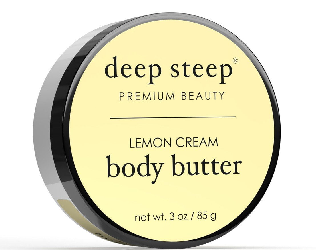Deep Steep Body Butter Lemon Cream 3 oz Container - Walmart.com