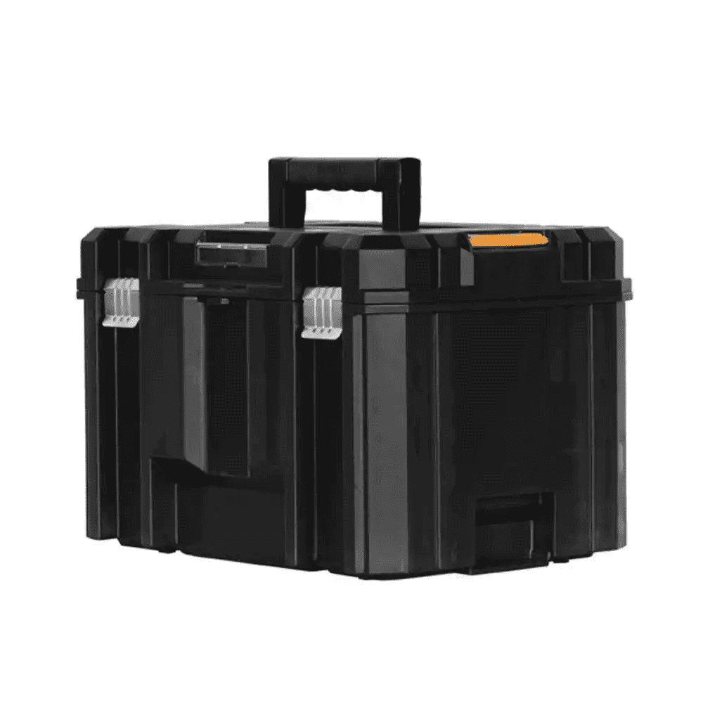 Deep Storage Box w/Flat Top - Black New - Walmart.com