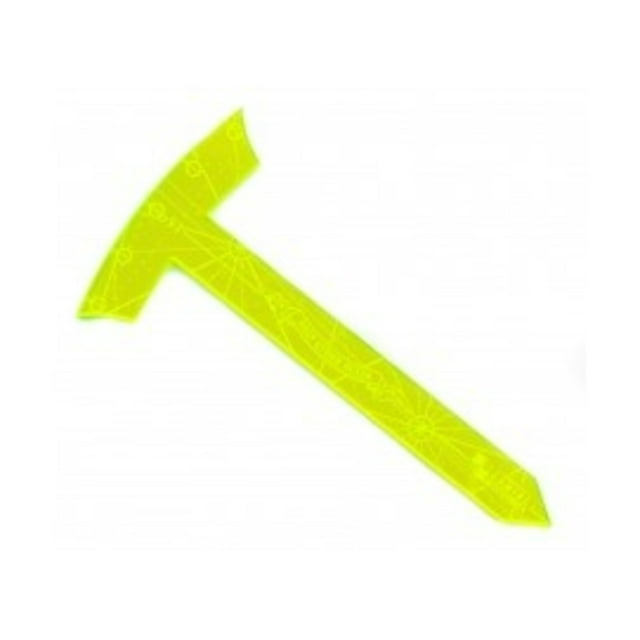 Kromlech Deep Strike Ruler Template 9 inch - Medium Perimeter, Green ...