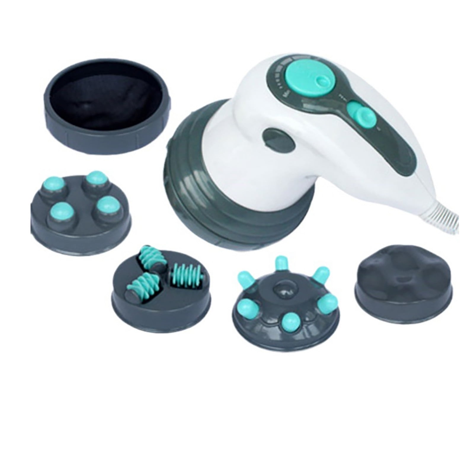 Deep Tissue Electric Massager Body Massager With 5 Headers Relax Tone ...