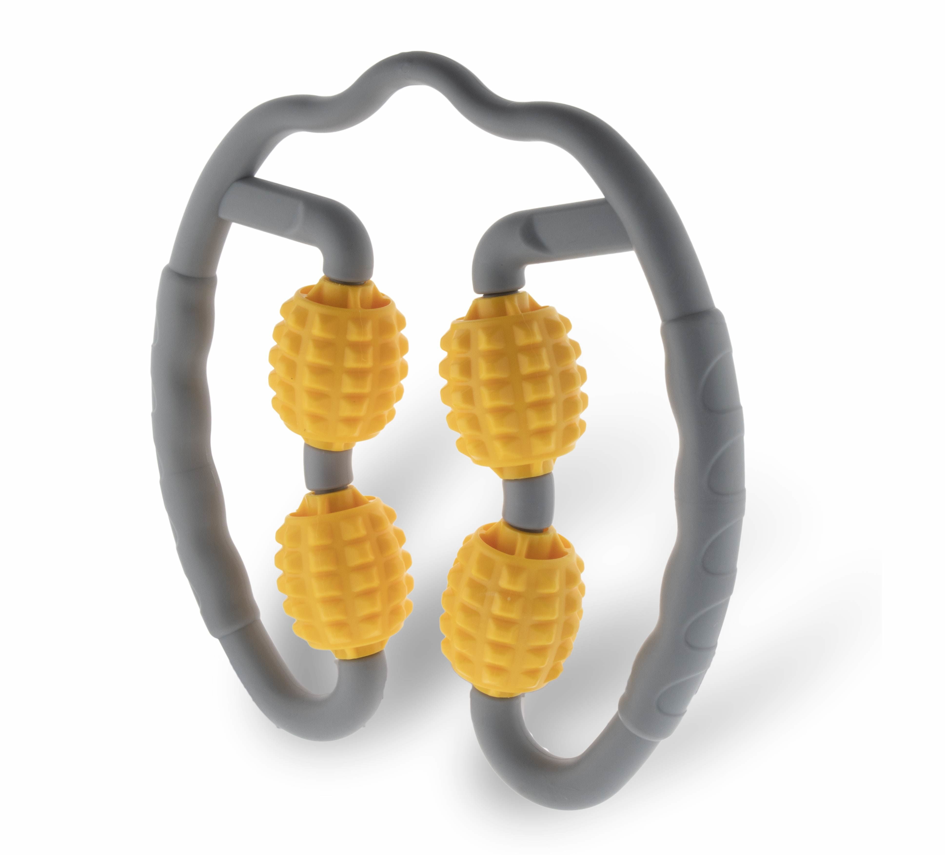 Deep Tissue Muscle Roller Massager - Quad Handheld Portable Foam Roller ...