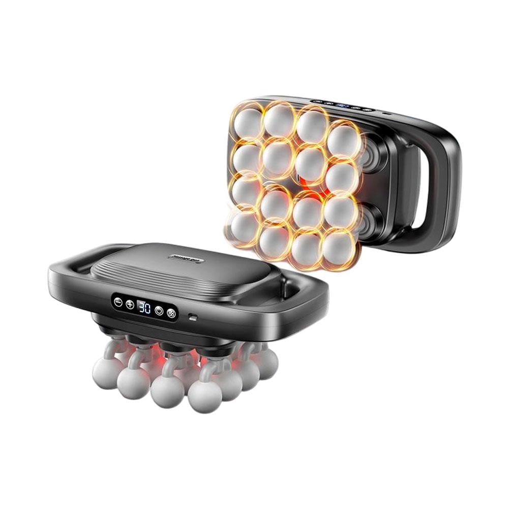 Deep Tissue Percussion Percussion Massager, 16 Heads, 3 Smart Modes ...