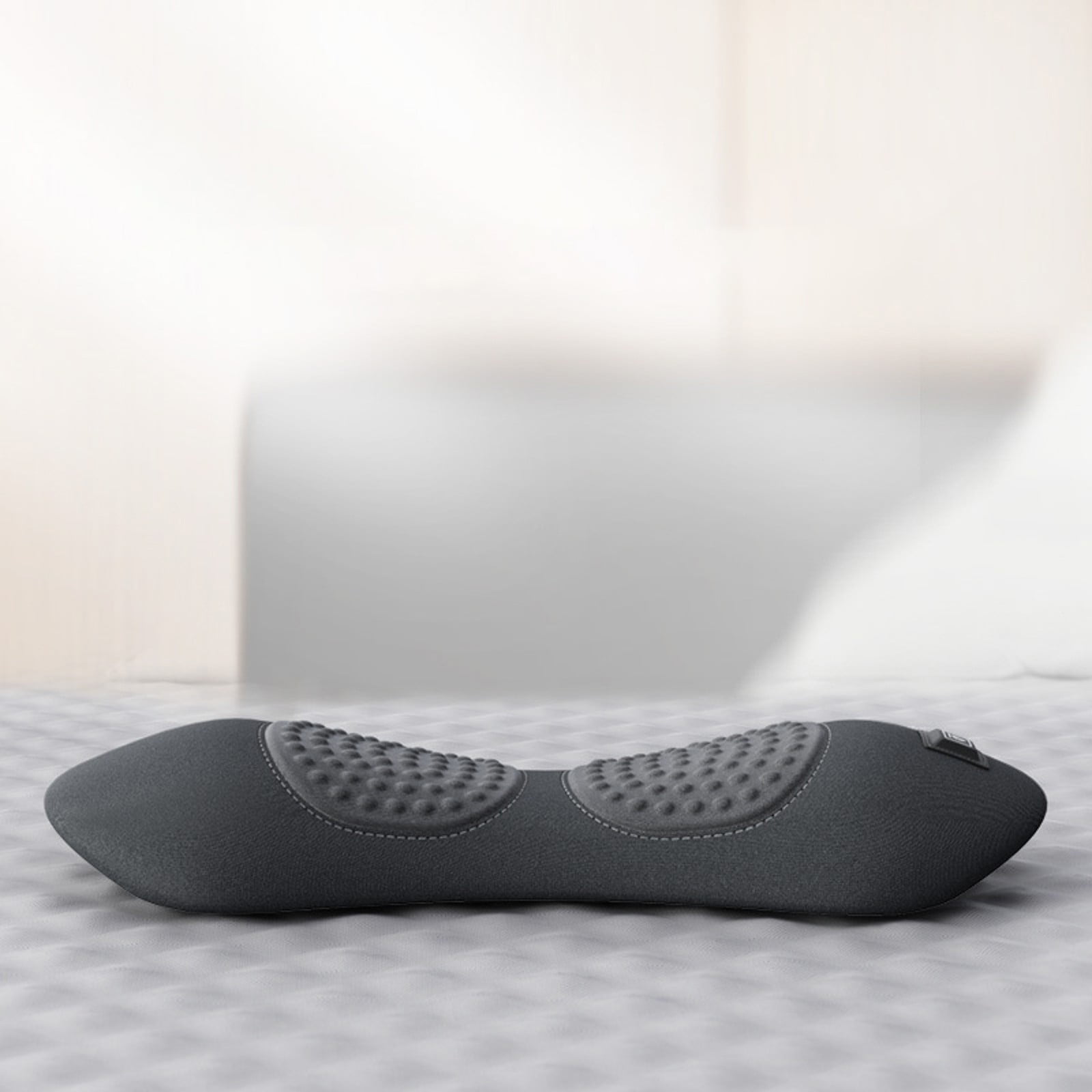 Deep Tissue Vibration Back Massager Portable Cushion with Traction for ...