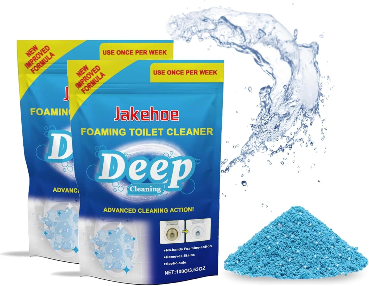 Deep Toilet Cleaner, 2025 New Foam Toilet Cleaner, Self Activating ...
