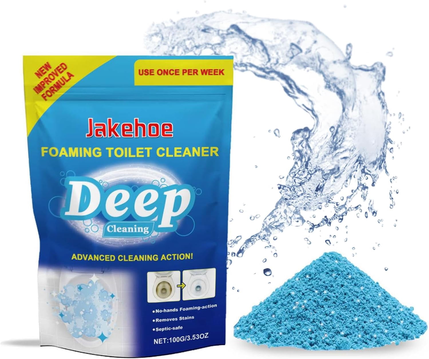 Deep Toilet Cleaner, 2025 New Foam Toilet Cleaner, Self Activating ...