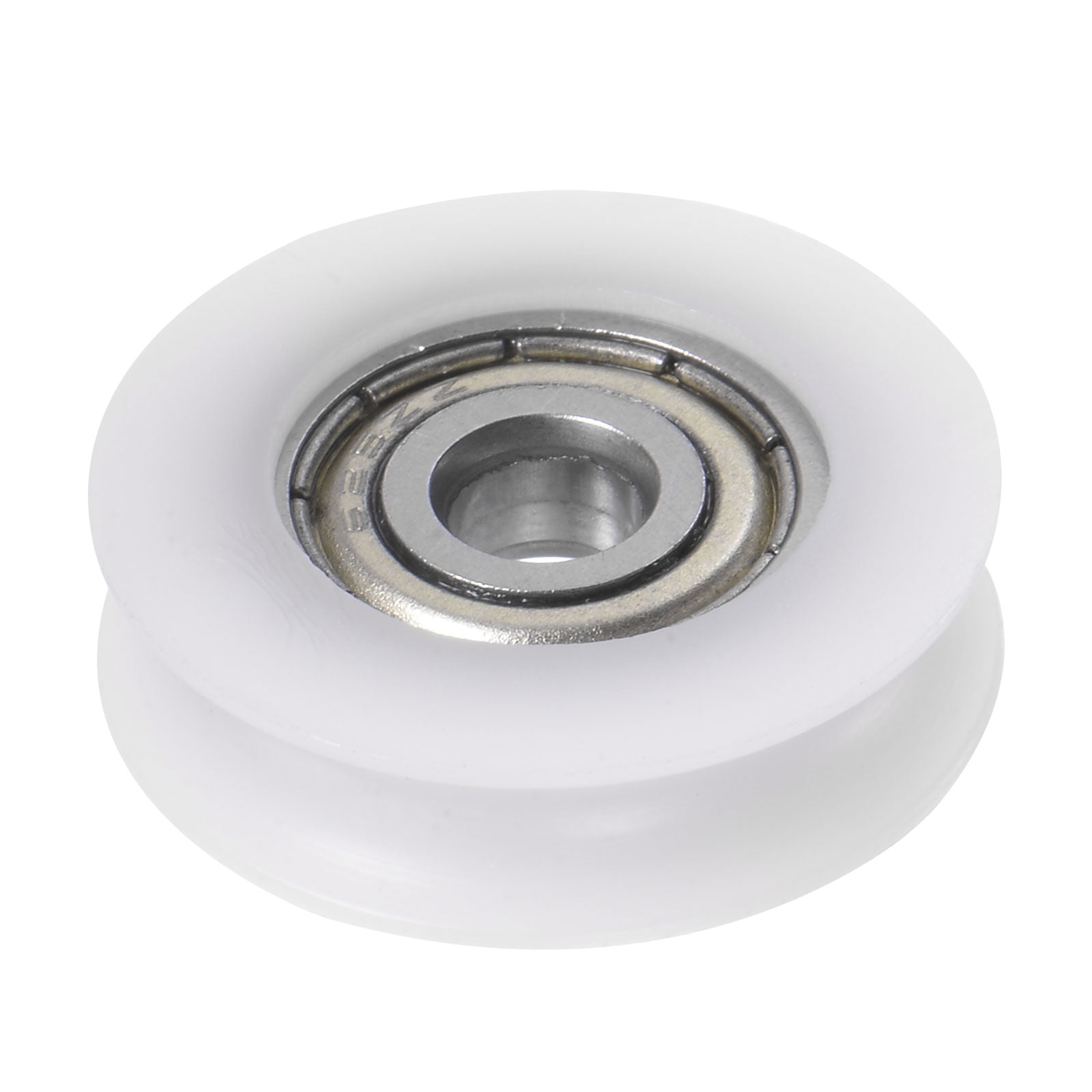 Deep U Groove Ball Bearing Nylon Guide Roller Bearing 5x24x7mm U Groove ...