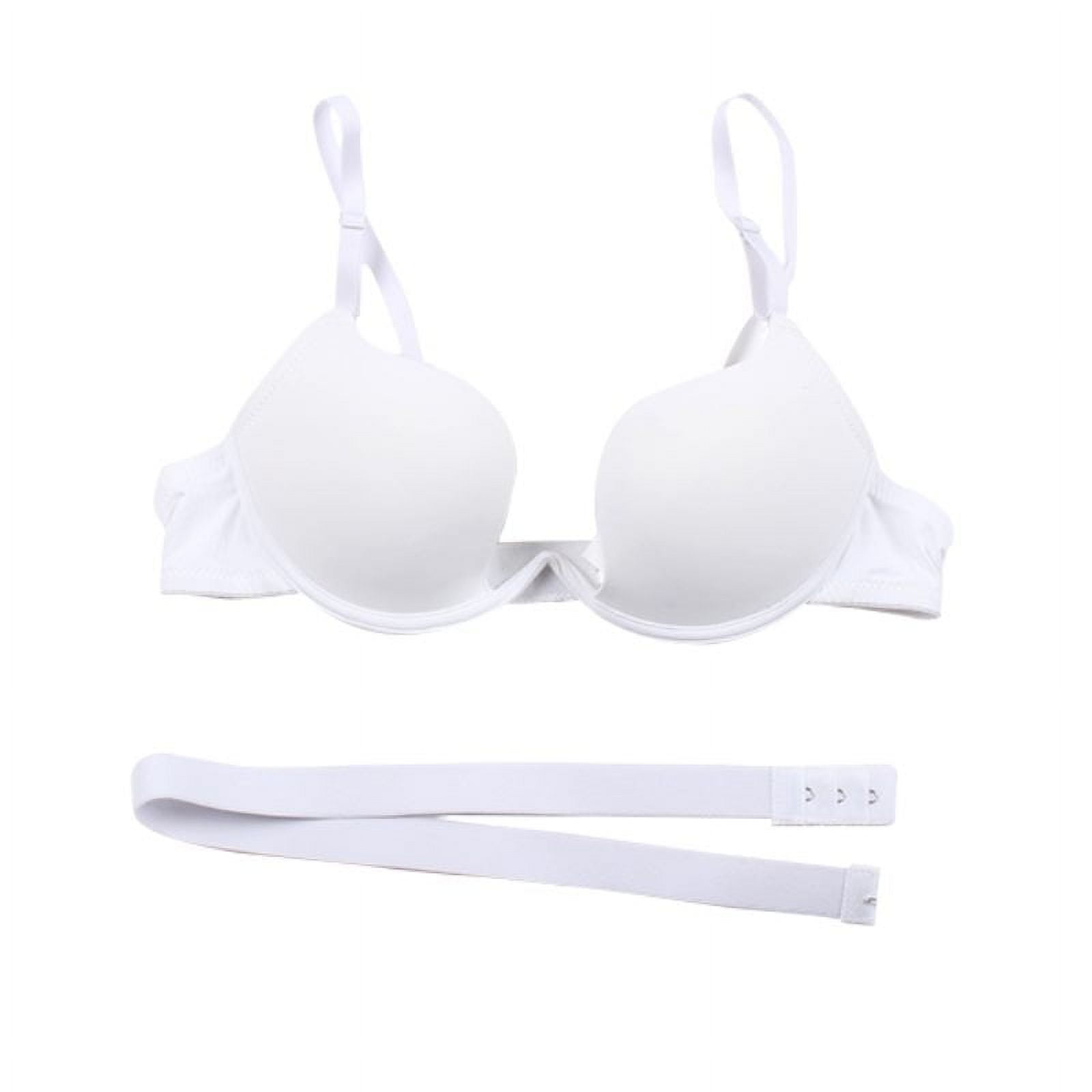 Deep V Plunge Push Up Convertible Bra, Max Cleavage Booster Shaper ...