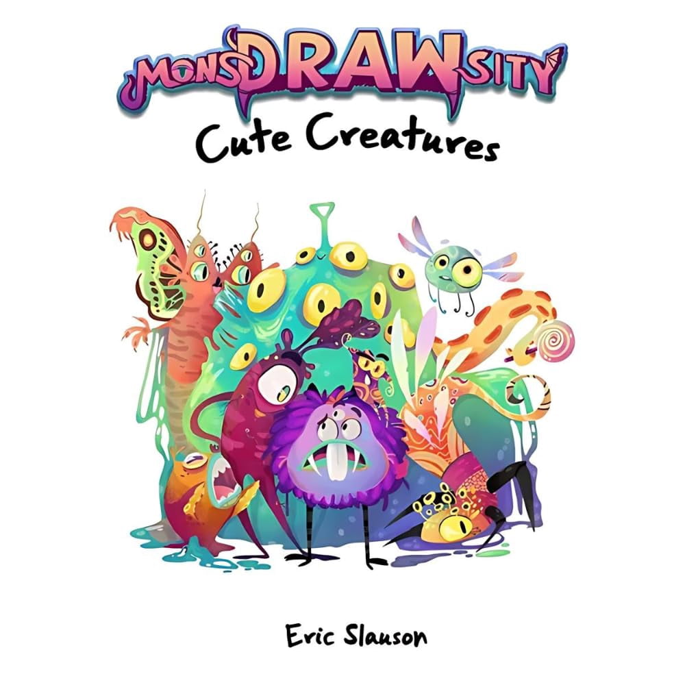 Deep Water Games MonsDRAWsity IFF17 Cute Creatures 40-Card Drawing ...