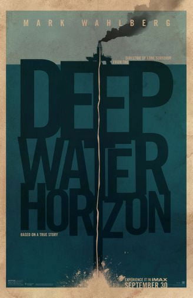 Deep Water Horizon Movie Poster 24x36 Art Poster 24x36 Multi-Color ...