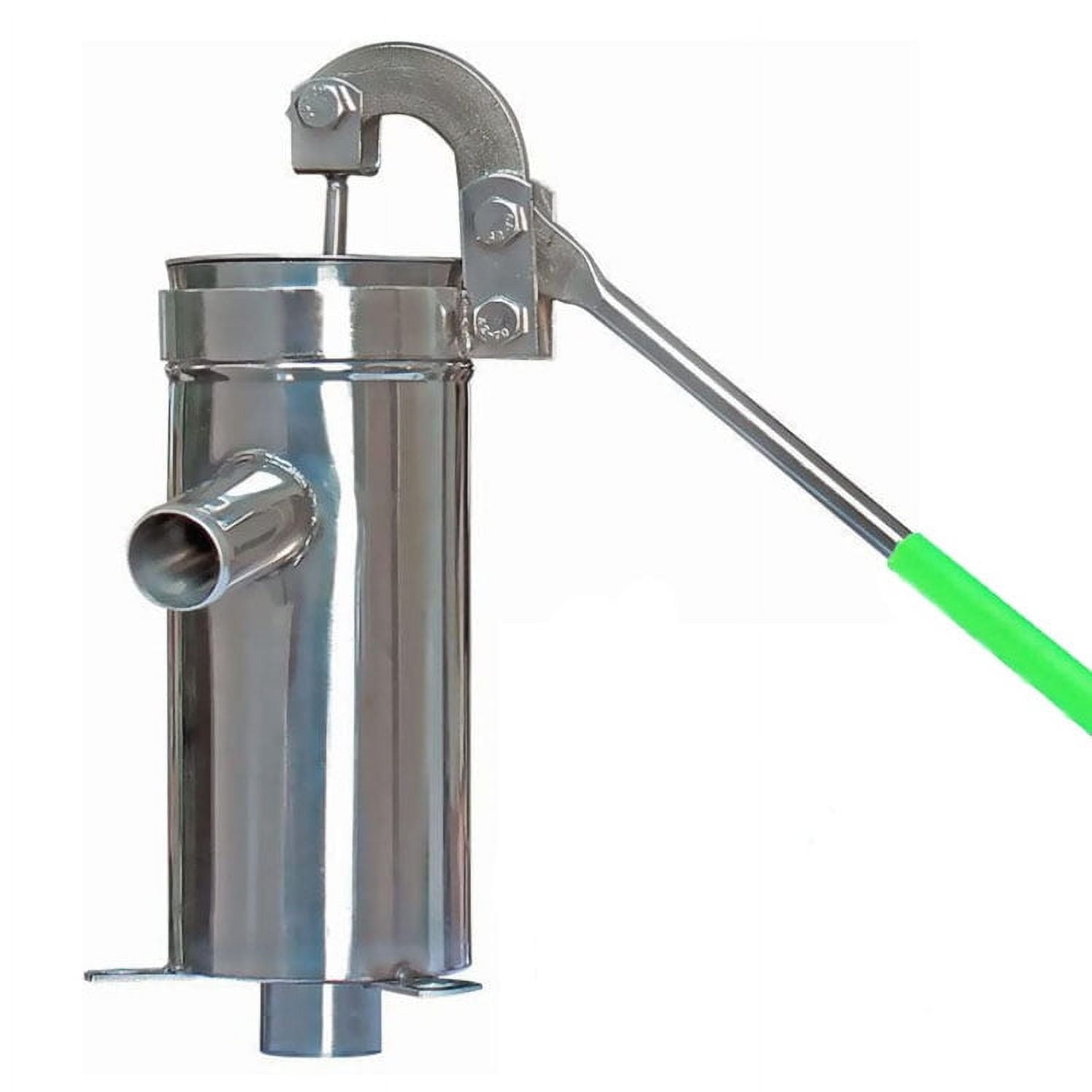 Deep Well Hand Pump, Stainless Steel Water Suction Pitcher Pump, Manual ...