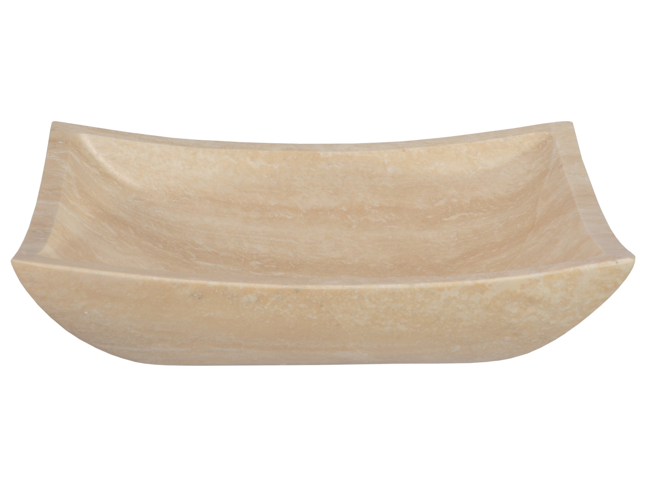 Deep Zen Sink - Beige Travertine - Walmart.com