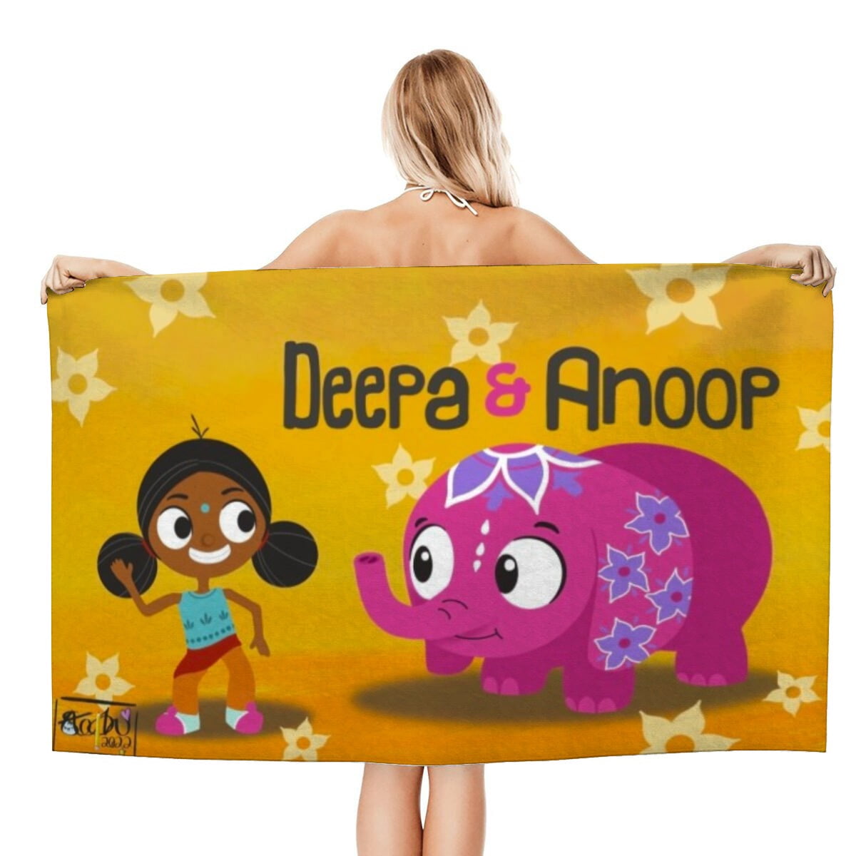 Deepa & Anoop Gifts Beach Towel for Women Girl Birthday Inspired Fan ...
