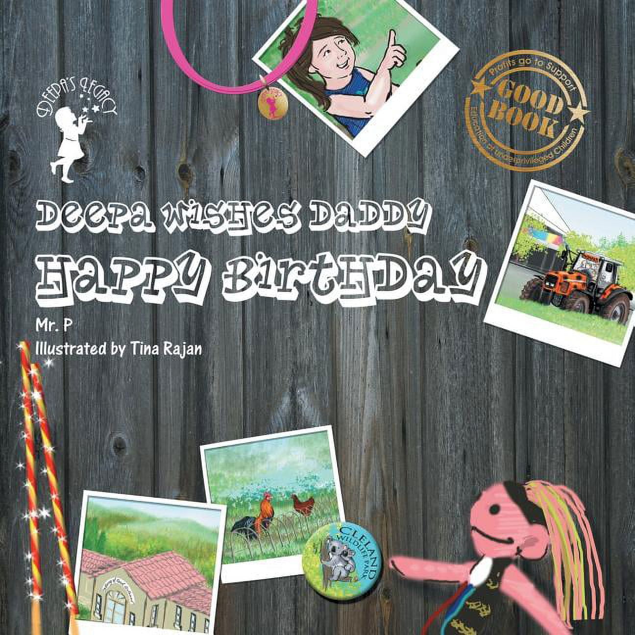 Deepa Wishes Daddy Happy Birthday, (Paperback) - Walmart.com